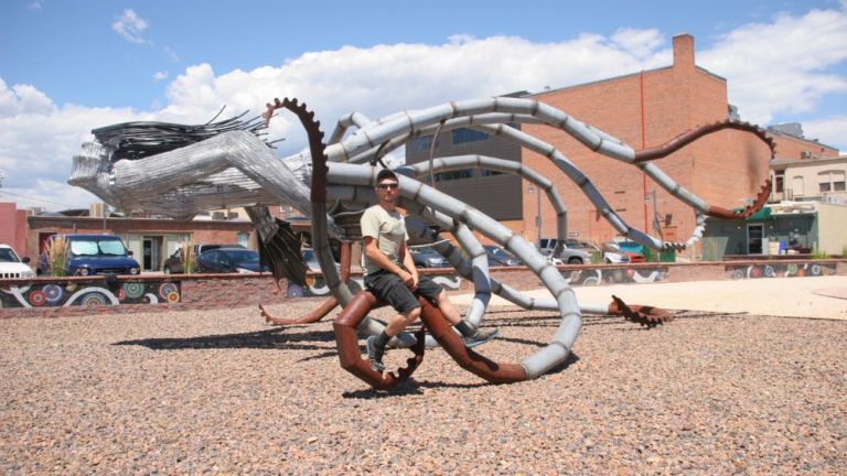 Meet Trace OConnor | Metal Sculptor, Snow Carver - SHOUTOUT COLORADO